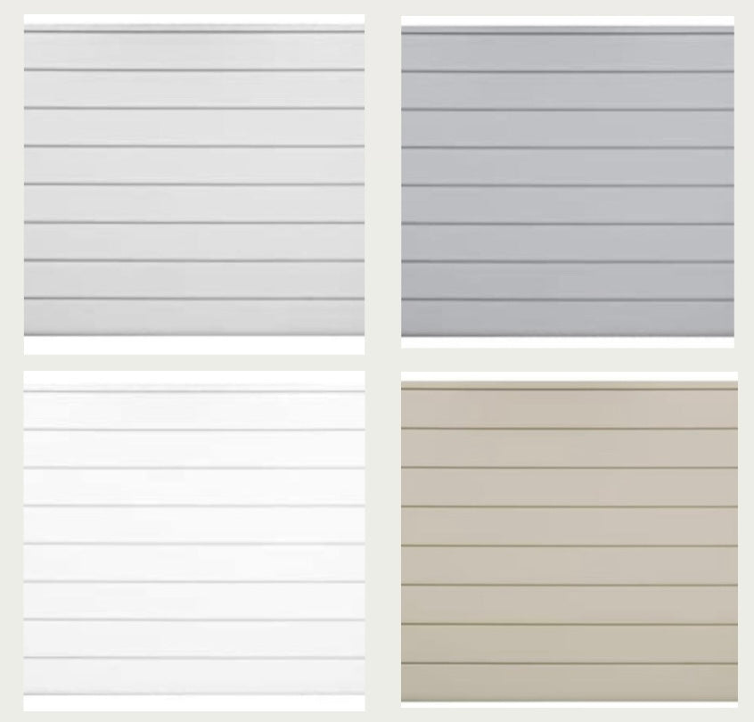 “As-Is” SmartSlat® | Heavy Duty PVC Slatwall (mixed colors)