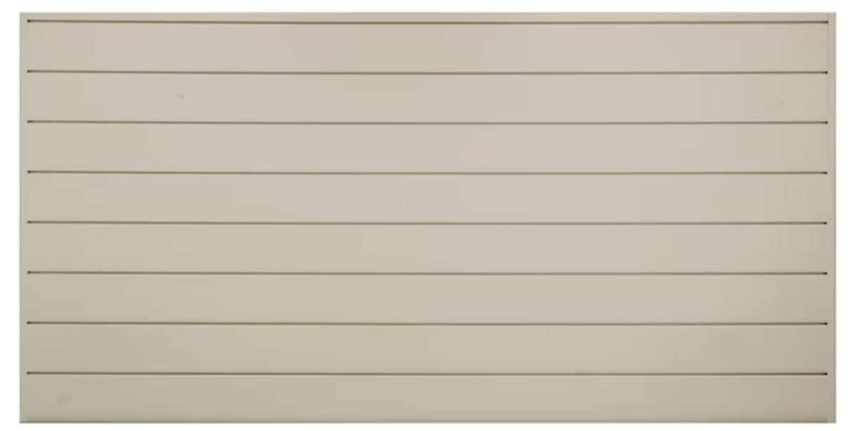 SmartSlat® | Heavy Duty PVC Slatwall (tan)
